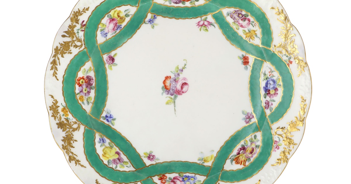 PEORIA RIVERFRONT MUSEUM PURCHASES A SOFT-PASTE SÈVRES PORCELAIN PLATE ...